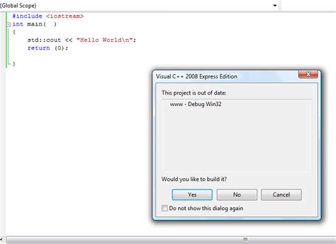 Visual C Getting The Right Compiler For C Stack Overflow