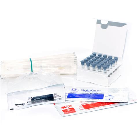 25 Kit The Quickvue Sars Antigen Test Agora Medical Supply