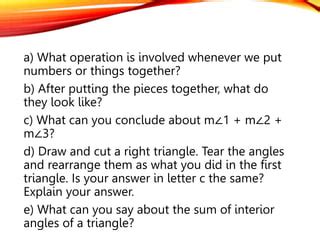 Interior And Exterior Angles Of Polygons Ppt