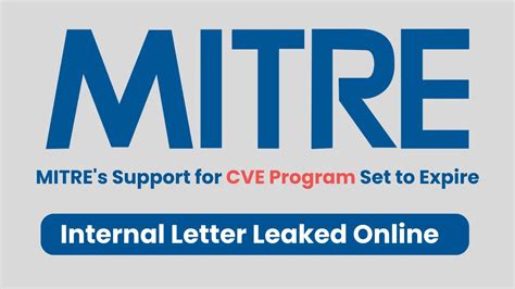 Global Cybersecurity At Risk As Mitres Cve Oversight Ends With U S Government Contract Lapse
