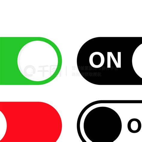 10免抠元素 切换切换按钮 On Off。矢量隔离的 Web 元素。移动应用程序界面切换按钮和图标。股票向量。每股收益 10 模板免费下载 Eps格式 1500像素 编号41810737 千图网