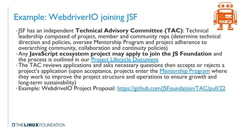 Bringing An Open Source Project To The Linux Foundation