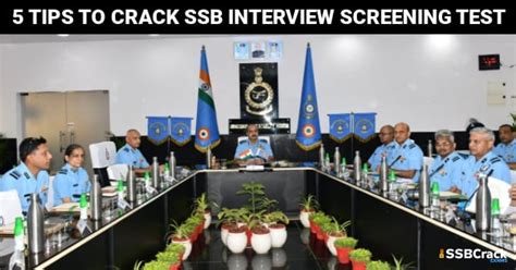 5 Tips To Crack SSB Interview Screening Test