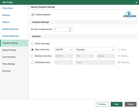 Veeam Backup For Azure Configuring Your First Backup Policy Veeam Vanguards Central