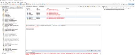No Source Available For 0x3ff9ce Device Is Held In Reset C2000