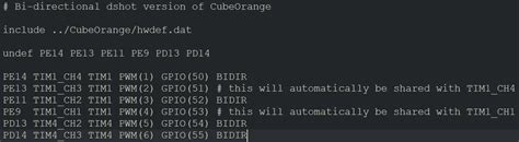 Rdq Quad Esc Dshot Bi Directional Not Working Copter 4 5 Ardupilot Discourse
