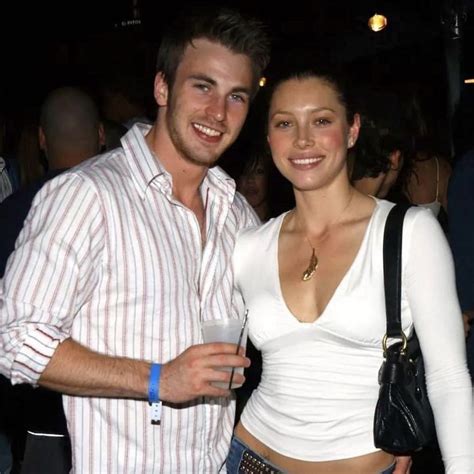 Chris Evans And Jessica Biel 2000s