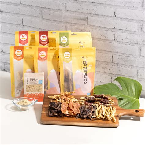 강아지수제간식 댕첩반상 모음전 강아지간식 펫푸드