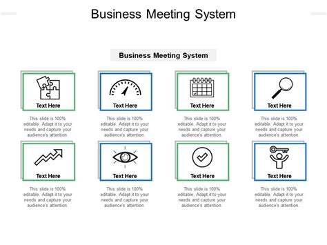 Business Meeting System Ppt Powerpoint Presentation Inspiration Mockup Cpb Powerpoint Slides
