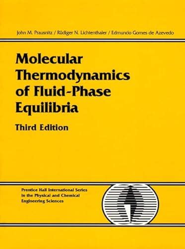 Molecular Thermodynamics Of Fluid Phase Equilibria Bookmall