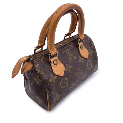 Louis Vuitton Vintage Monogram Speedy Nano Mini Hl Bag M41534 For Sale
