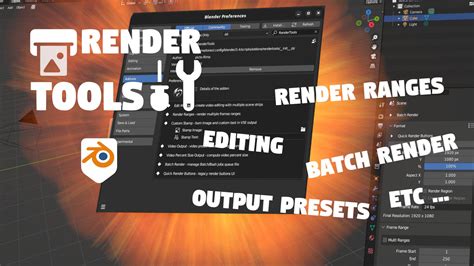 Rendertools Blender