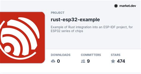 Rust Esp32 Example Ecosystem Directory Marketdev