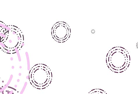 Light Pink Vector Pattern With Spheres 12218524 Vector Art At Vecteezy