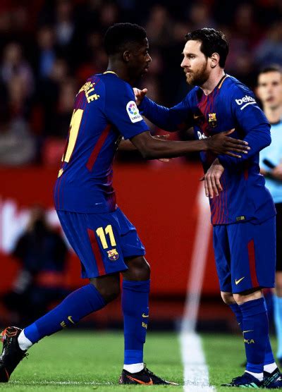 Lionel Messi Of Fc Barcelona Is Substitude For Ous Tumbex