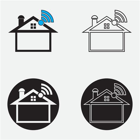 Smart Home Logo Vector Illustrations Design 17213131 Vector Art At Vecteezy