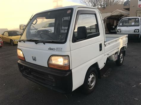 1994 Honda Acty Sdx Ac Equipped Full Time 4wd Mid Engine 5mt 660cc