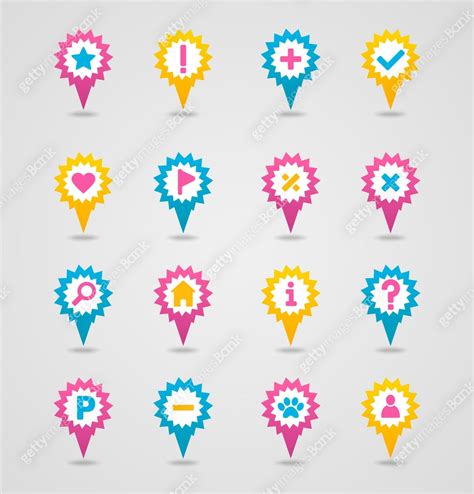 Pin Map Icon Set Map Pointer Map Markers 이미지 1158622544 일러스트 무료 일러스트 아이콘 무료 아이콘 게티이미지뱅크