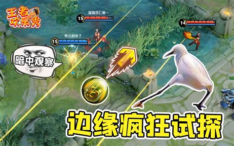 王者欢乐秀：在危险的边缘疯狂试探？猴子：我等你很久了！哔哩哔哩 ゜ ゜つロ 干杯~ Bilibili