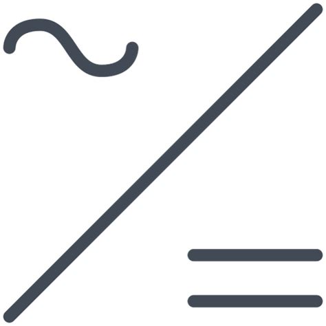 Ac Circuit Converting Dc Electric Electronic Rectifier Icon
