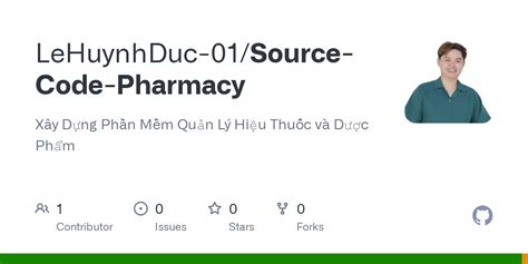 Github Lehuynhduc 01source Code Pharmacy Xây Dựng Phần Mềm Quản Lý Hiệu Thuốc Và Dược Phẩm