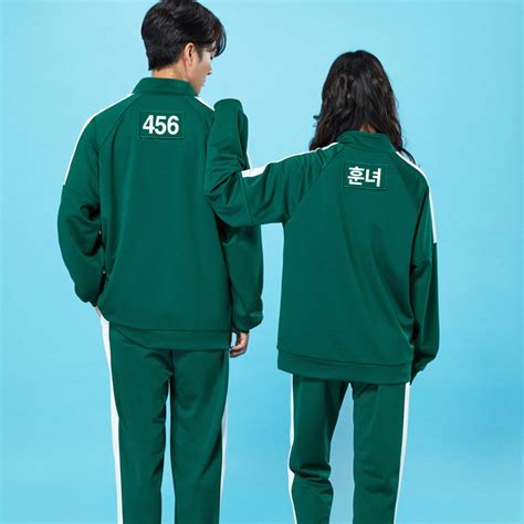 오징어 게임 초록색 체육복 츄리닝 반티 트레이닝복 옷 Bg401 반티 공식 사이트
