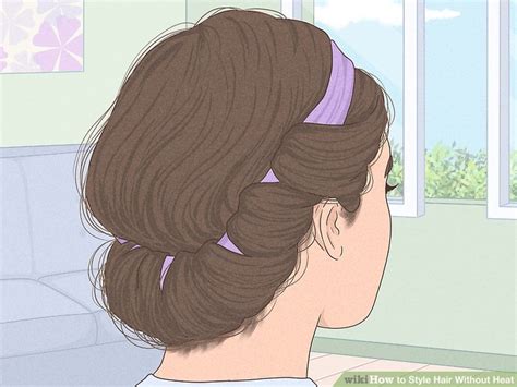 Easy Ways To Style Hair Without Heat WikiHow