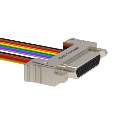 Latching Micro D Discrete Wired Wd Omnetics Connector Corp