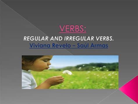Verbs Ppt