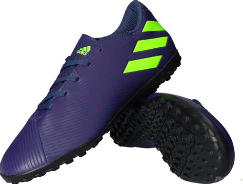 Adidas Nemeziz Messi 19 4 Turf Boots Ef1805 Χαμηλό Ποδοσφαιρικά Παπούτσια με Σχάρα Μπλε Skroutz Gr