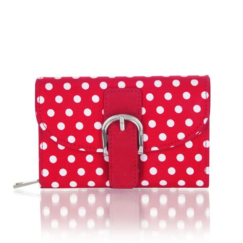 Ruby Shoo Garda Red And White Spot Purse Matches Molly Hayley Santiago Belle Divino