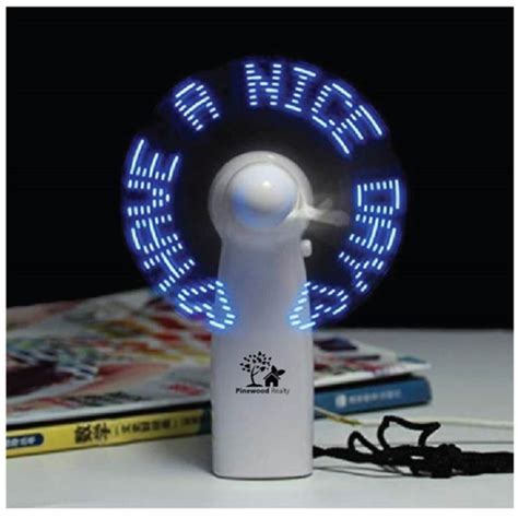 LED Programmable Message Fan Veryexcitingthings