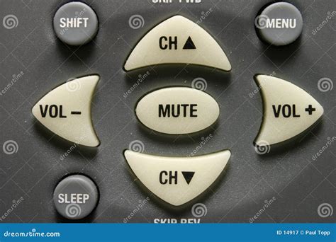 Remote Control Buttons Stock Image Image Of Shift Sleep 14917