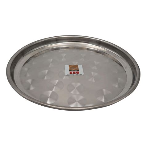 سینی گرد استیل 60 تجهیزات آشپزخانه صنعتی آفر