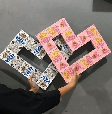 Cara Membuat Pocky Love Cukup Langkah Saja Diy Gift Set Teachers Day Gifts Gifts