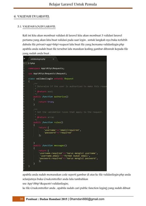 Belajar Laravel Untuk Pemula Pdf