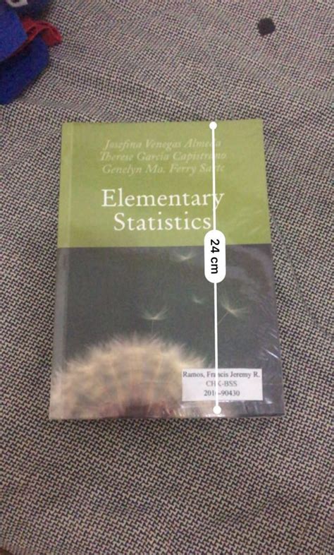Elementary Statistics College Book University Of The Philippines