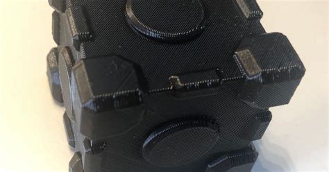 Portal Companion Cube By Johannes Download Free Stl Model