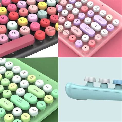 QW02 Wireless Keyboard Mouse Set Red Alexnld Com