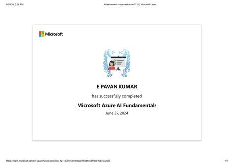 Pavan Kumar Enabothula On Linkedin Microsoft Azureai Ai Microsoftazure Mnc Sru