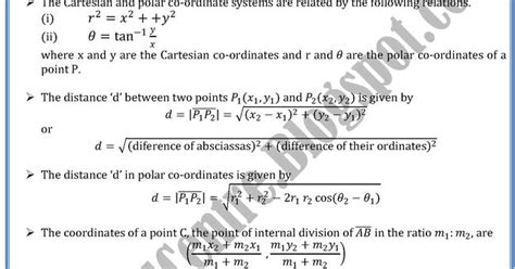 The Straight Line Basic Definition And Formulas From Chapter 2 Basic Definition And Formulas