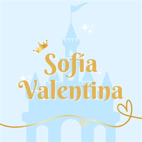 Sofía Valentina Mi Fiesta 1 Año Enjoy The Day