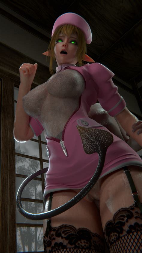 Rule 34 3d Areolae Ate Toon Blonde Hair Daemon Girl Demon Girl From