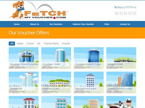 Fetch My Voucher Lucky Web Design