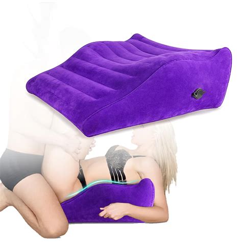 Buy Curved Sex Pillow Sex Toy Sex Furniture Inflatable Velvety Sex