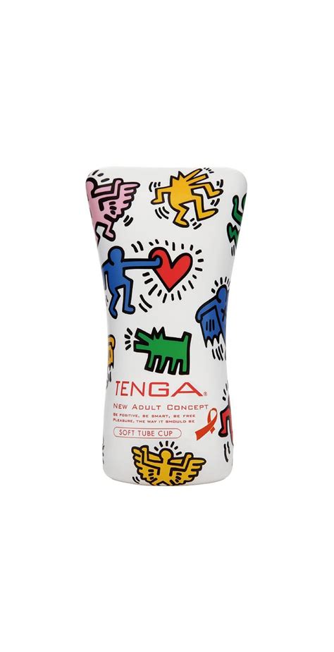 Tenga одноразовый мастурбатор Keith Haring Soft Case Cup купить в ...