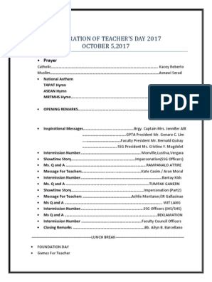 Sample Program Flow Birthday Pdf Artofit