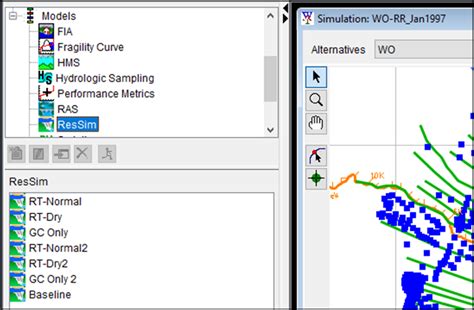 Part 1 Create A New Hec Ressim Model Alternative