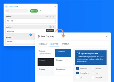T4 Framework New Theme Colour Settings And Theme Colour Css Variables