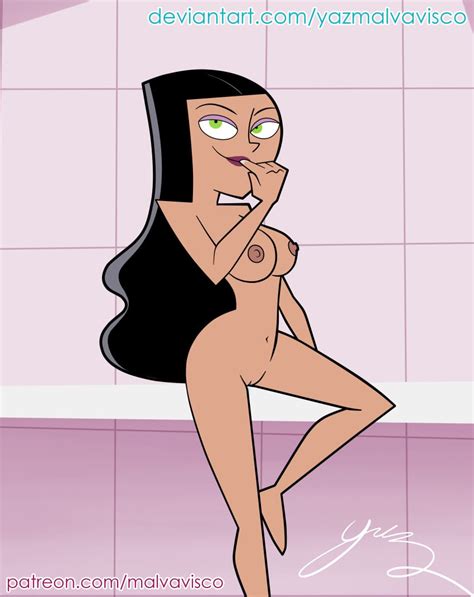 Rule 34 1girls Breasts Comic Danny Fenton Danny Phantom Dark Skinned Female Female Ghost